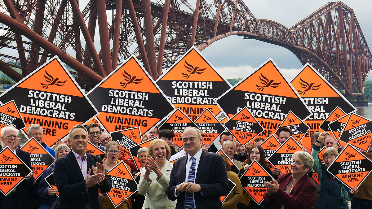 Ed Davey and Alex Cole-Hamilton officially launch Scottish Liberal ...